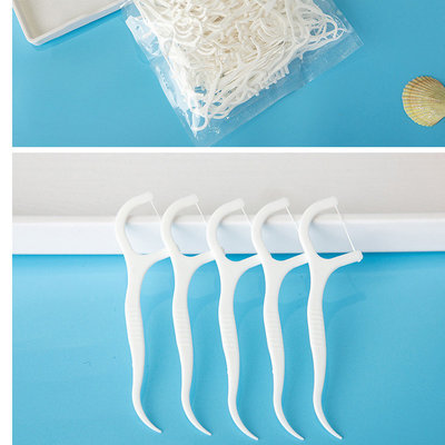 Complete Clean Floss Picks Back Teeth Removes Food & Plaque 100 Count