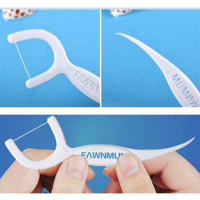 100pcs Dental Floss Flosser Picks Teeth Toothpicks Stick Tooth Clean Oral Care