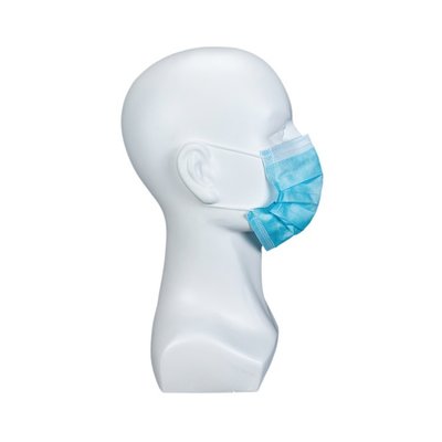 Surgical Face Masks 3-Ply Disposable Hygienic Face Mask Apply For Preventing Viral Infections And Droplet Infections