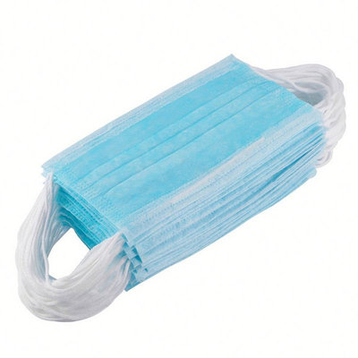 Surgical Face Masks 3-Ply Disposable Hygienic Face Mask Apply For Preventing Viral Infections And Droplet Infections
