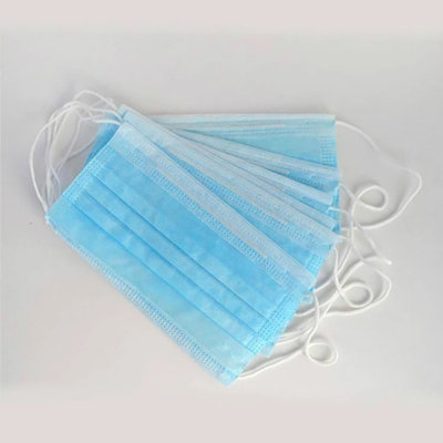 Disposable Face Masks Disposable Surgical Mask Dust Breathable Earloop Antiviral Face Mask Thick 3-Layer Masks