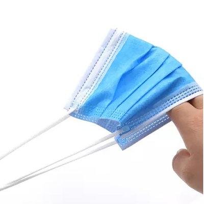 Surgical Face Masks 3-Ply Disposable Hygienic Face Mask Apply For Preventing Viral Infections And Droplet Infections