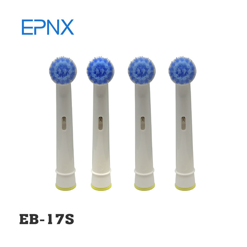 1set/4pcs EB-17S electric toothbrush head clean type rotating vibrating electric toothbrush head