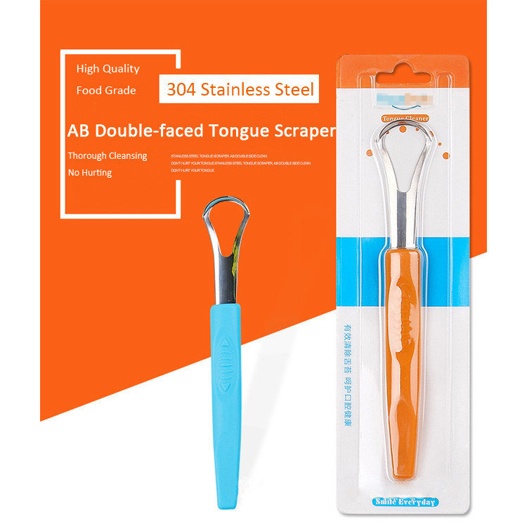 Tongue Scraper Cleaner for Adults 1 Pack Tongue Brush for Oral Care Dental Tools for Mouth Hygiene Solves Bad Breath