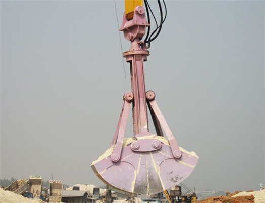 electrical timber grab machine