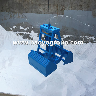 6~12m3 HAOYO bulk materials discharging  wireless radio remote controlled grabs