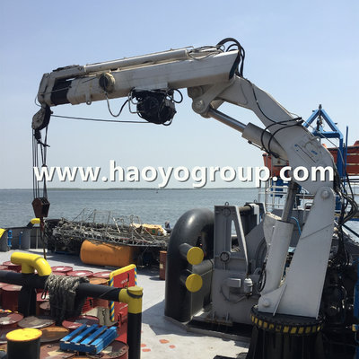 Hydraulic Telescopic Knuckle Boom Offshore Crane Marine Ship Deck Crane