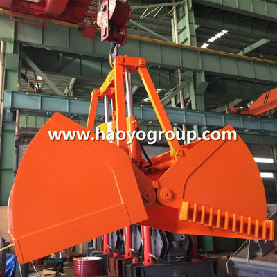 2cbm Leakage Proof  Motor Electric Hydraulic Clamshell grab Bucket