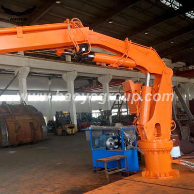Telescopic Boom Marine Crane