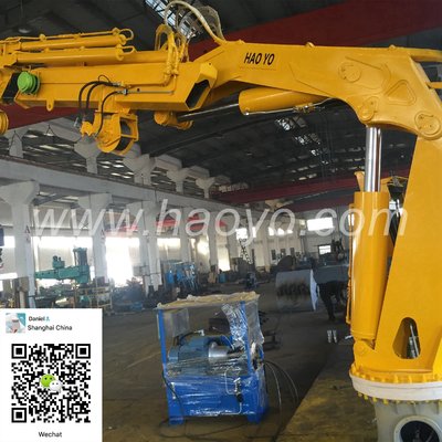China Ship Foldable Marine Knuckle Boom Crane Manufacturer Marine Ship Deck Crane