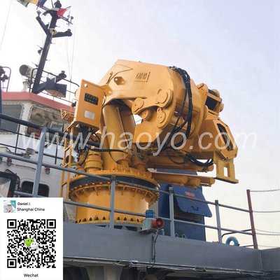 China Ship Foldable Marine Knuckle Boom Crane Manufacturer Marine Ship Deck Crane
