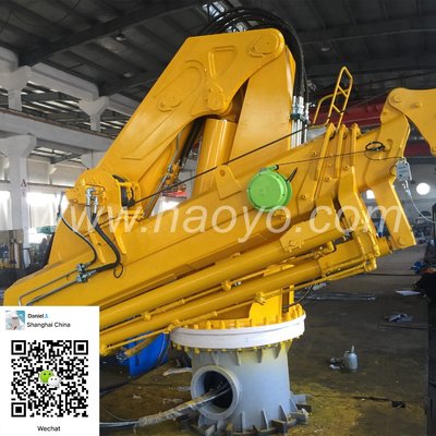 China Ship Foldable Marine Knuckle Boom Crane Manufacturer Marine Ship Deck Crane