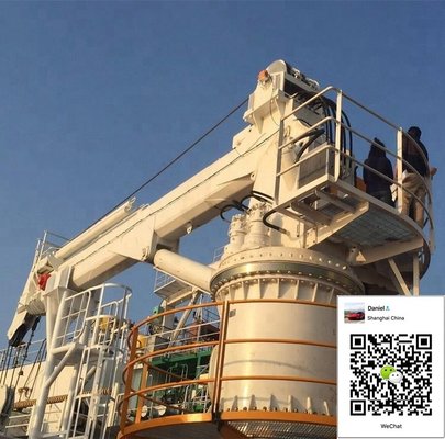 3.5T 19M 2T 25M 1T 30M Telescopic Boom Cranes for Cargo Ship and Port Use