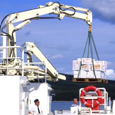 Shanghai HAOYO Foldable Boom Marine Crane 1000 kg Made in china Marine Ship Deck Crane