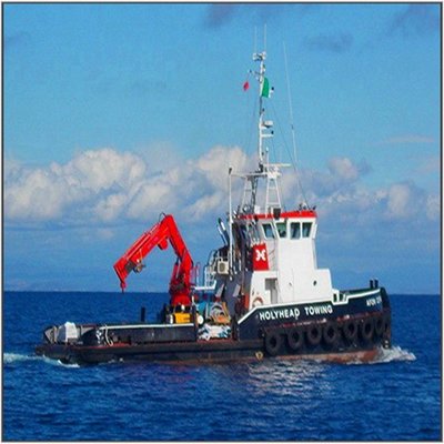 China 2 t Knuckle Marine Services Ship Deck Cargo Hose Crane
