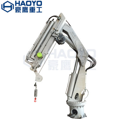 Foldable Telescopic Boom Mobile Favourable Price Port Crane Marine Ship Deck Crane