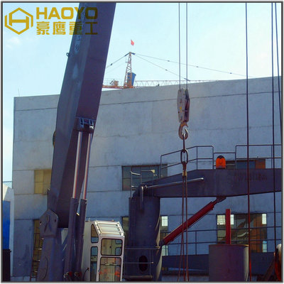 Fixed Marine Boom Cargo Handling Provision Cranes Load Marine Ship Deck Crane