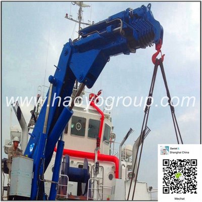 Factory for Good Quality Knuckle Boom Marine Deck Boat Ship Crane for sale