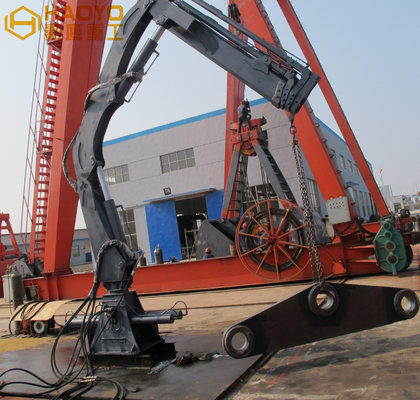 Telescopic Jib Hydraulic  Project Mobile Offshore Crane Operator Marine Ship Deck Crane