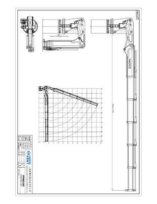 BV, CCS, ABS Certified Hydraulic Marine Knuckle Boom Ship Deck Crane for Provision Ship