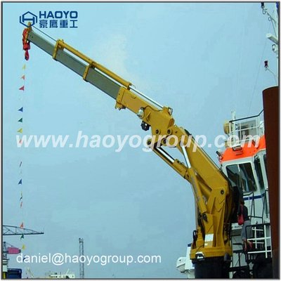 Customized Hydraulic Marine Knuckle Boom Ship Deck Crane for sale