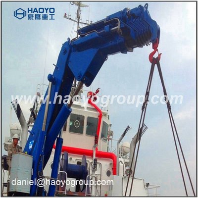 Customized Hydraulic Marine Knuckle Boom Ship Deck Crane for sale