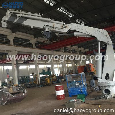 BV, CCS, NK, LR, ABS Certified Hydraulic Marine Folding Crane For Sale