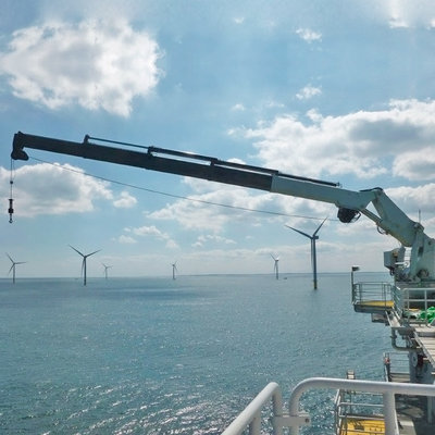 High Quality Telescopic Boom Marine Deck Crane Marine Ship Deck Crane