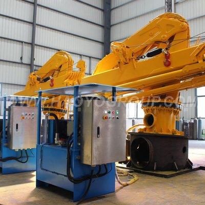 Marine Ship Folding Crane Connect to Ship Engineer Marine Ship Deck Crane