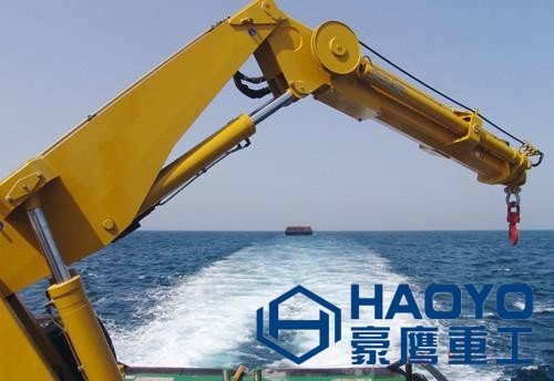 5.4t/17.78m Knuckle Boom Marine Deck Crane Manufacturer Price