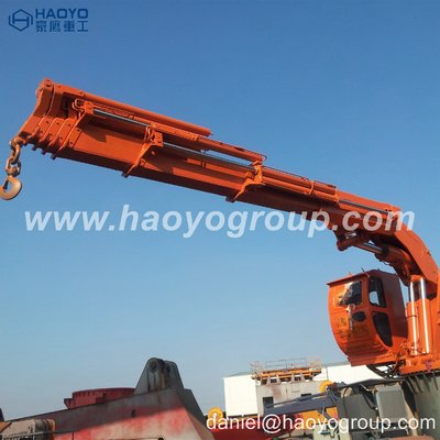 Hydraulic 360 Degree Slewing Deck Crane In low price for sale