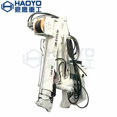 0.4t/1ton/5ton Supply Marine Offshore Crane with Winch for sale Marine Ship Deck Crane
