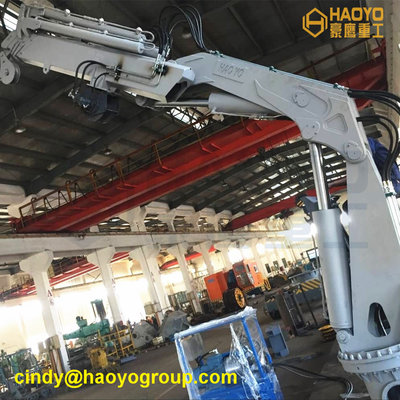Foldable Marine Deck Boom and Jib of Crane Marine Ship Deck Crane