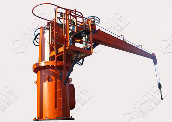 Stiff Boom Offshore Deck Crane for sale with ABS BV Certificate Marine Ship Deck Crane