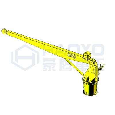 Stiff Boom Offshore Deck Crane for sale with ABS BV Certificate Marine Ship Deck Crane