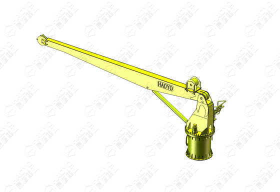 Stiff Boom Offshore Deck Crane for sale with ABS BV Certificate Marine Ship Deck Crane