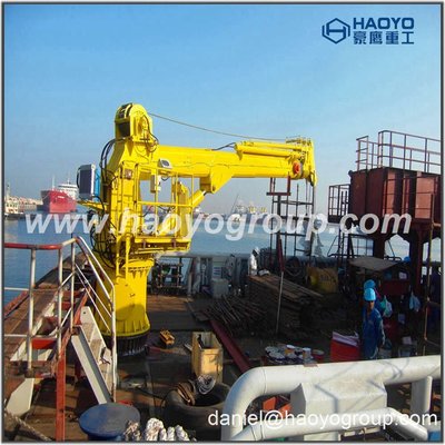 Good Quality Telescopic Ship Marine Crane Factory Price for Sale