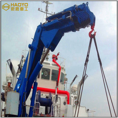 4 ton Knuckle Boom Vessel Deck Crane Offshore Marine Ship Deck Crane