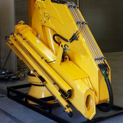 Foldable Knuckle Boom Small Boat Deck Vessel Crane Marine Ship Deck Crane