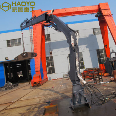 Foldable Knuckle Boom Small Boat Deck Vessel Crane Marine Ship Deck Crane