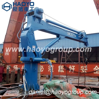ABS/NK/BV/CCS Certified knuckle boom hydraulic marine crane For Sale