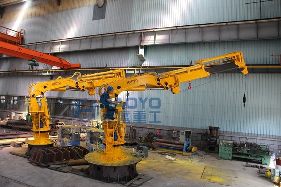 China marine crane supplier Ship Side Crane- Foldable Marine-Cranes For-Sale