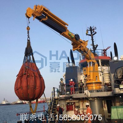 HAOYO Telescopic Knuckle Boom Marine Deck Crane Manufacture Factory