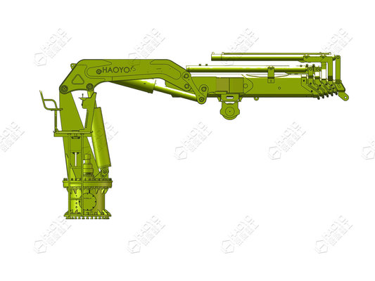 Hot sale Marine Ship Knuckle Boom Crane with Winch for sale Marine Ship Deck Crane