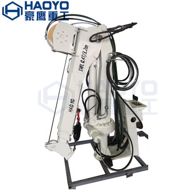Hydraulic Knuckle Boom Marine Deck Crane for Sale Marine Ship Deck Crane