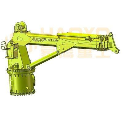 3 ton Hydraulic Telescopic Boom Floating Offshore Crane Manufacturers Marine Ship Deck Crane