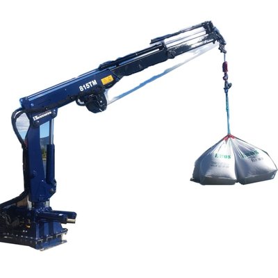 Telescopic Boom Marine Cranes for Cargo Offshore Ship Service Crane For Sale