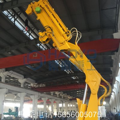 1T19M 2T 25M 1T 30M Knuckle Boom Marine Cranes for Cargo Ship