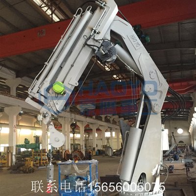 1T19M 2T 25M 1T 30M Knuckle Boom Marine Cranes for Cargo Ship