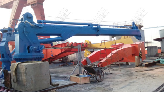 Telescopic Boom Ship to Shore Marine Deck Crane Cost for sale